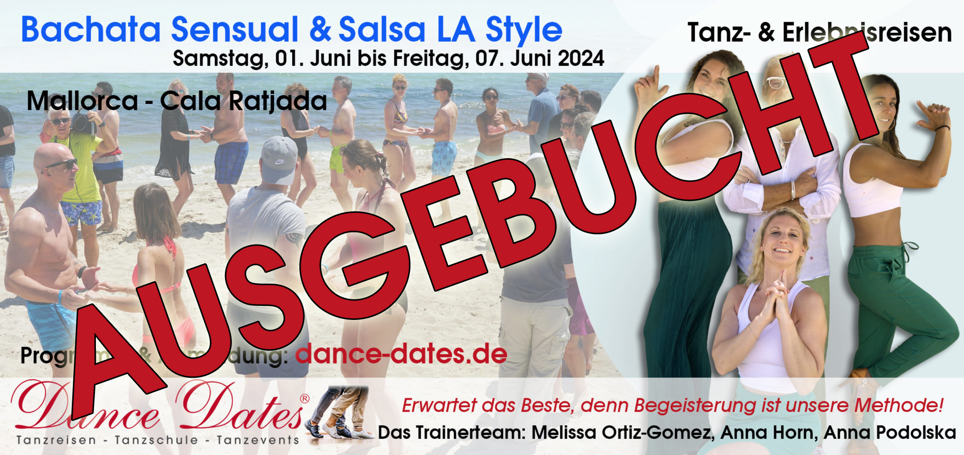 Tanzreise Salsa & Bachata Mallorca 2024 - Dance Dates